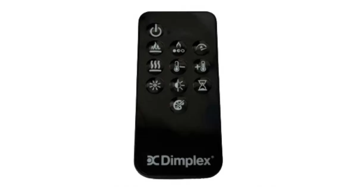 Dimplex Replacement Remote Control for PLF (Multi-Fire Slim) Series ...