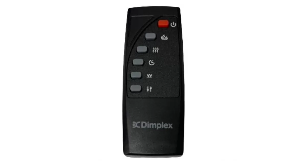 Dimplex Replacement Remote Control for SIL Series Electric Fireplaces ...
