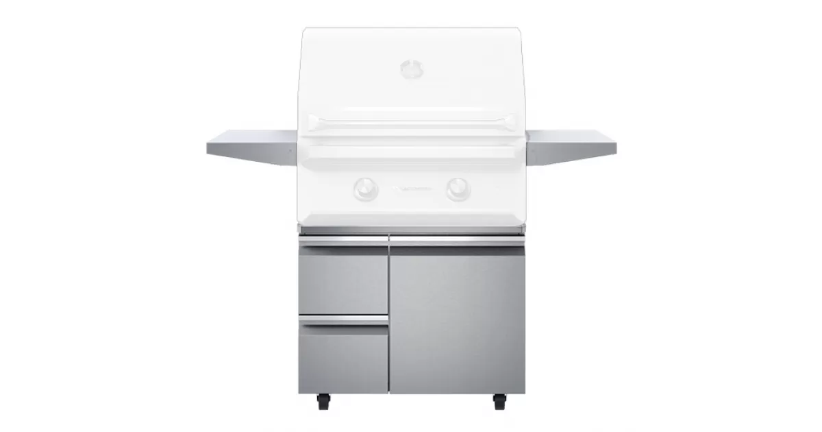 Twin Eagles 30-inch Soft Closing Grill Base with Storage Drawers and ...