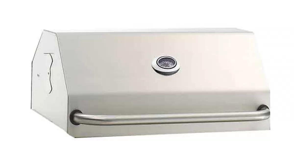 Fire Magic Smoker Hood With Warming Rack for Custom 1 Charcoal Grills ...