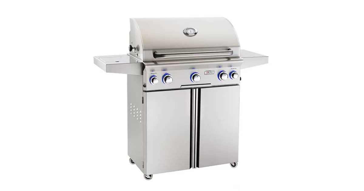 AOG 30-inch L Series Portable Grill With Rotisserie and Single Side ...