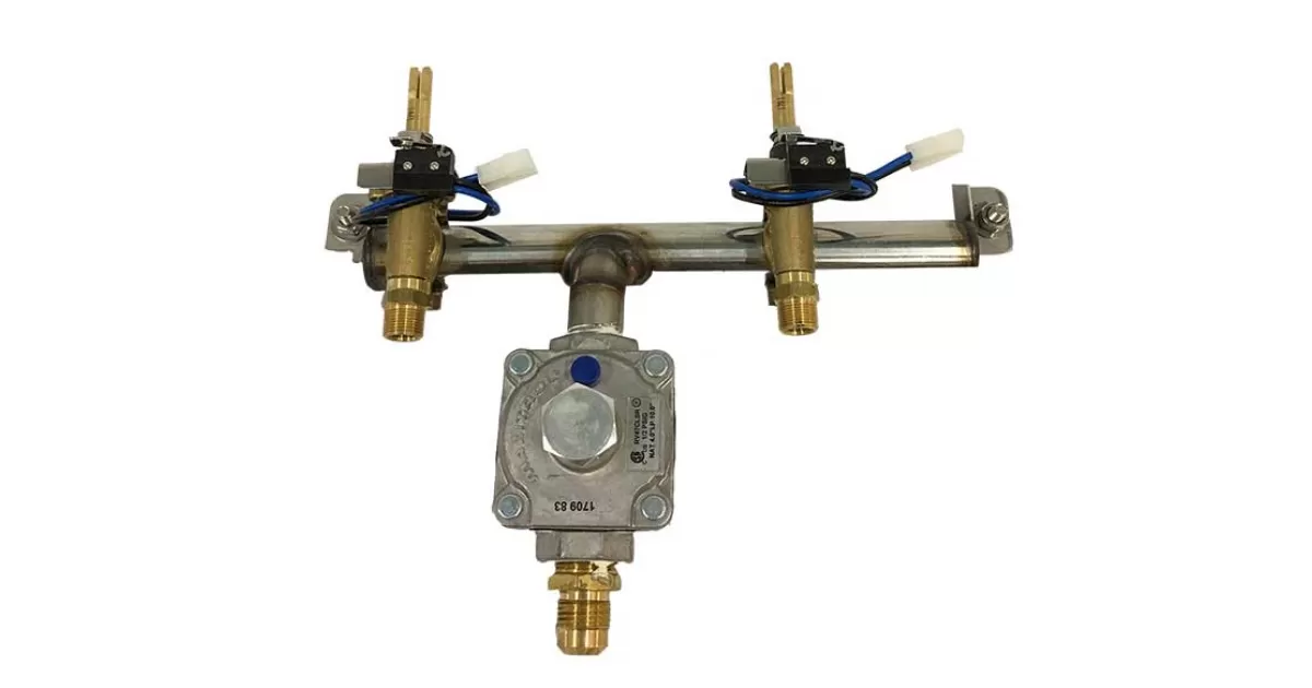 Fire Magic Valve Manifold Assembly for Deluxe Gourmet Countertop Grills ...