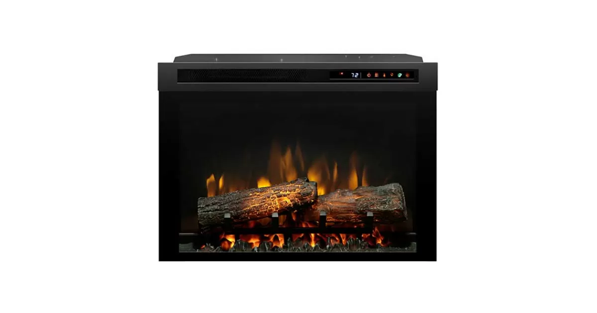 Dimplex Multi-Fire XHD 26-inch Plug-in Electric Firebox with Realogs ...