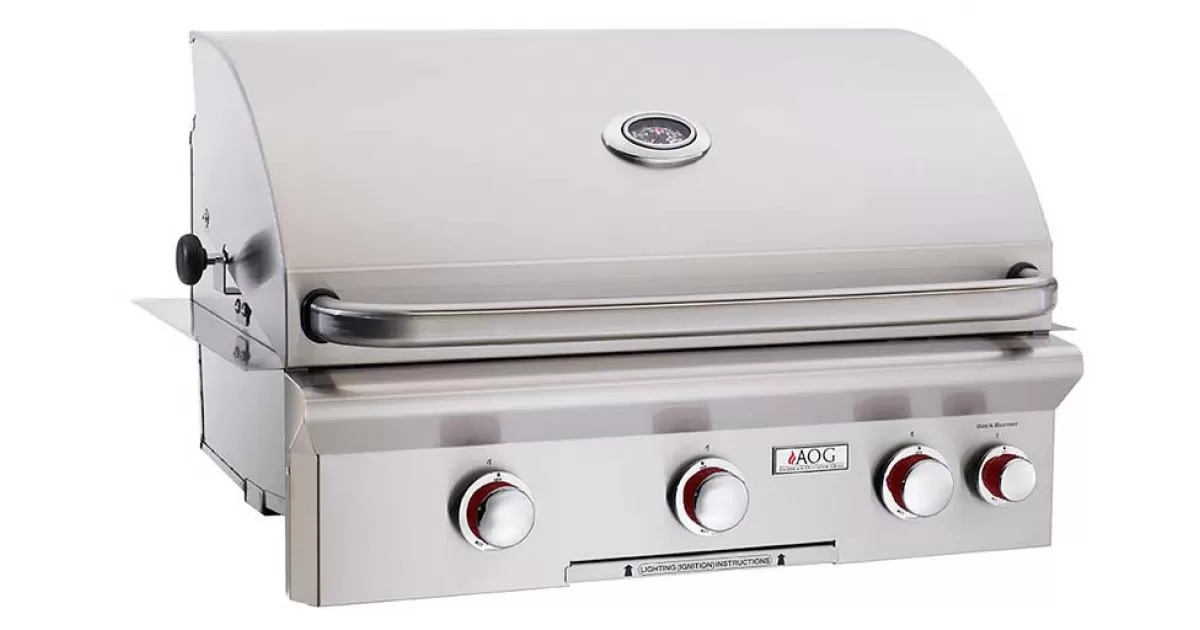 AOG 30-inch T Series Built In Grill With Rotisserie Backburner | Grill ...