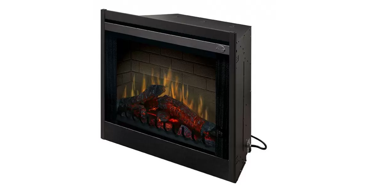 Dimplex 33-inch Deluxe Built-in Electric Firebox | Grill and Patio