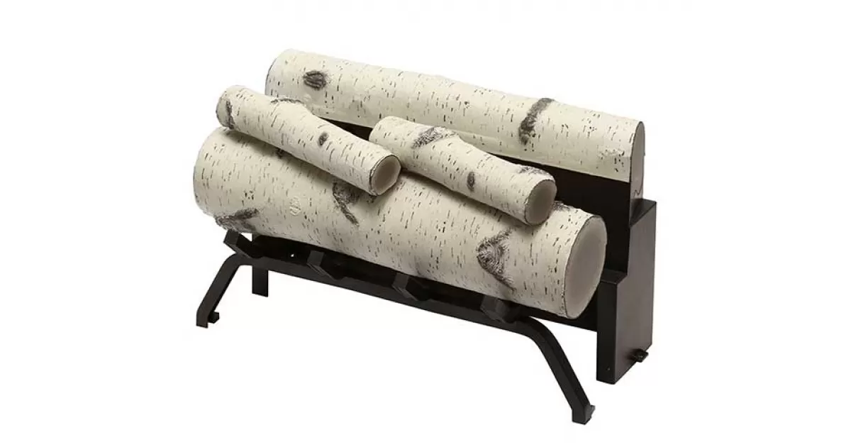 Dimplex Birch Log Kit for Revillusion 24-inch Firebox | Grill and Patio