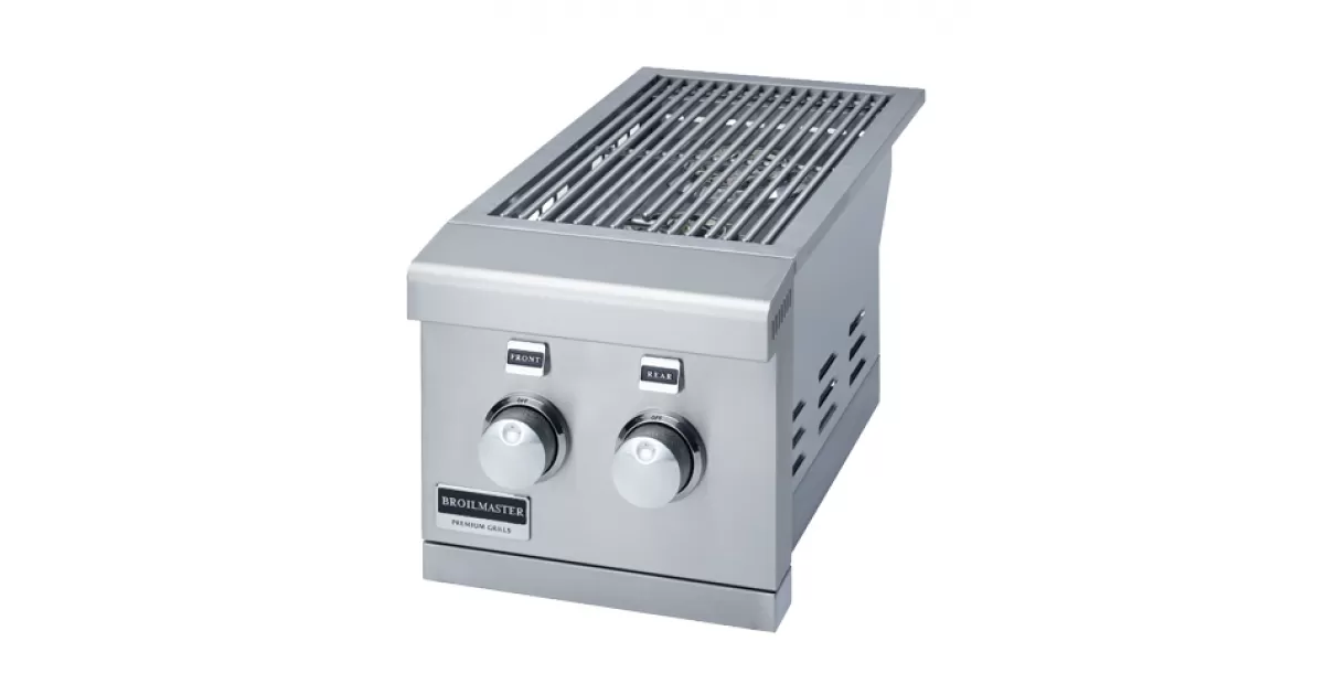 Broilmaster 12-Inch Slide-In Double Side Burner | Grill and Patio
