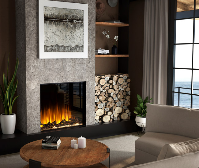 Dimplex Ignite Aspire 42-inch Built-in Firebox Electric Fireplace ...