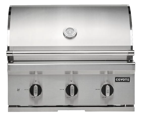 Coyote C3C30 30-Inch Built-In Gas Grill | C-Series | Coyote Grills