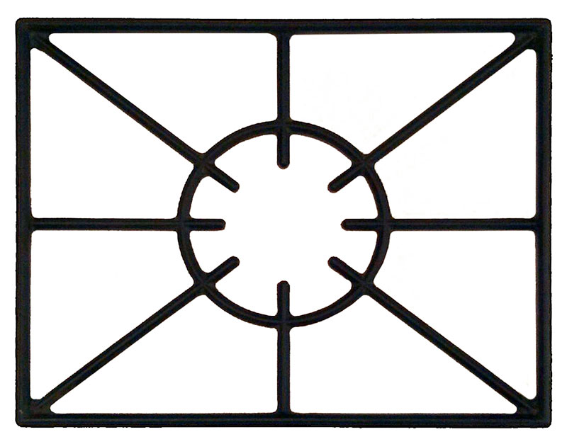 Fire Magic Porcelain Cast Iron Cooking Grid for Single Side Burner ...